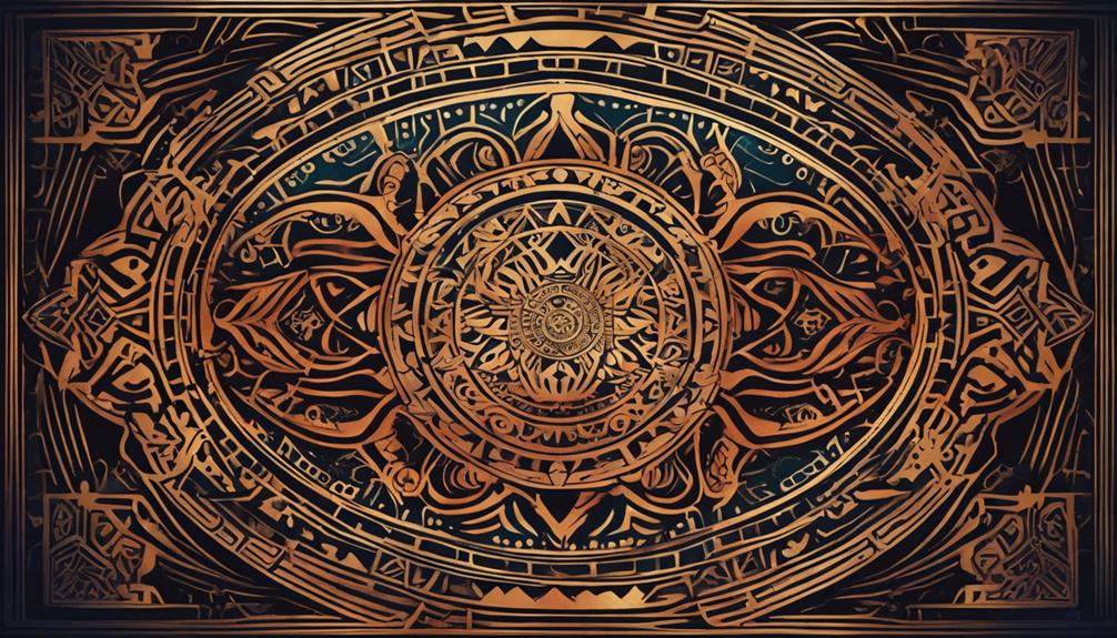 What Makes Symmetrical Chest Tatoo Patterns Unique? - ai image generator