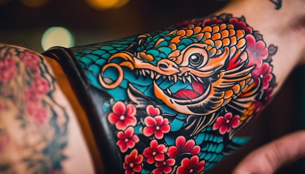 Mastering Japanese Sleeve Forearm Tattoos for Men - ai image generator