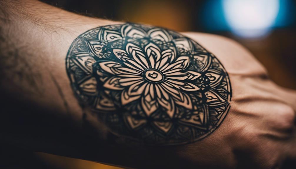Elegant Inner Forearm Tattoos for Modern Men - ai image generator