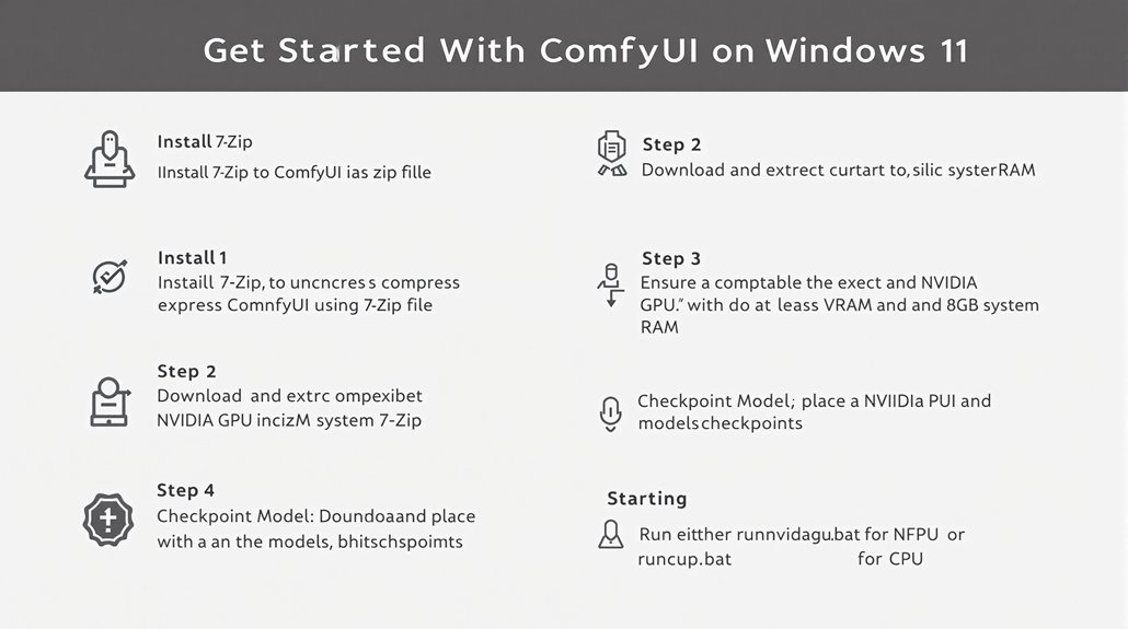 Get Started With Comfyui on Windows 11 - ai image generator