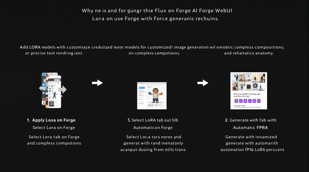 How to Use Flux Lora on Forge - ai image generator